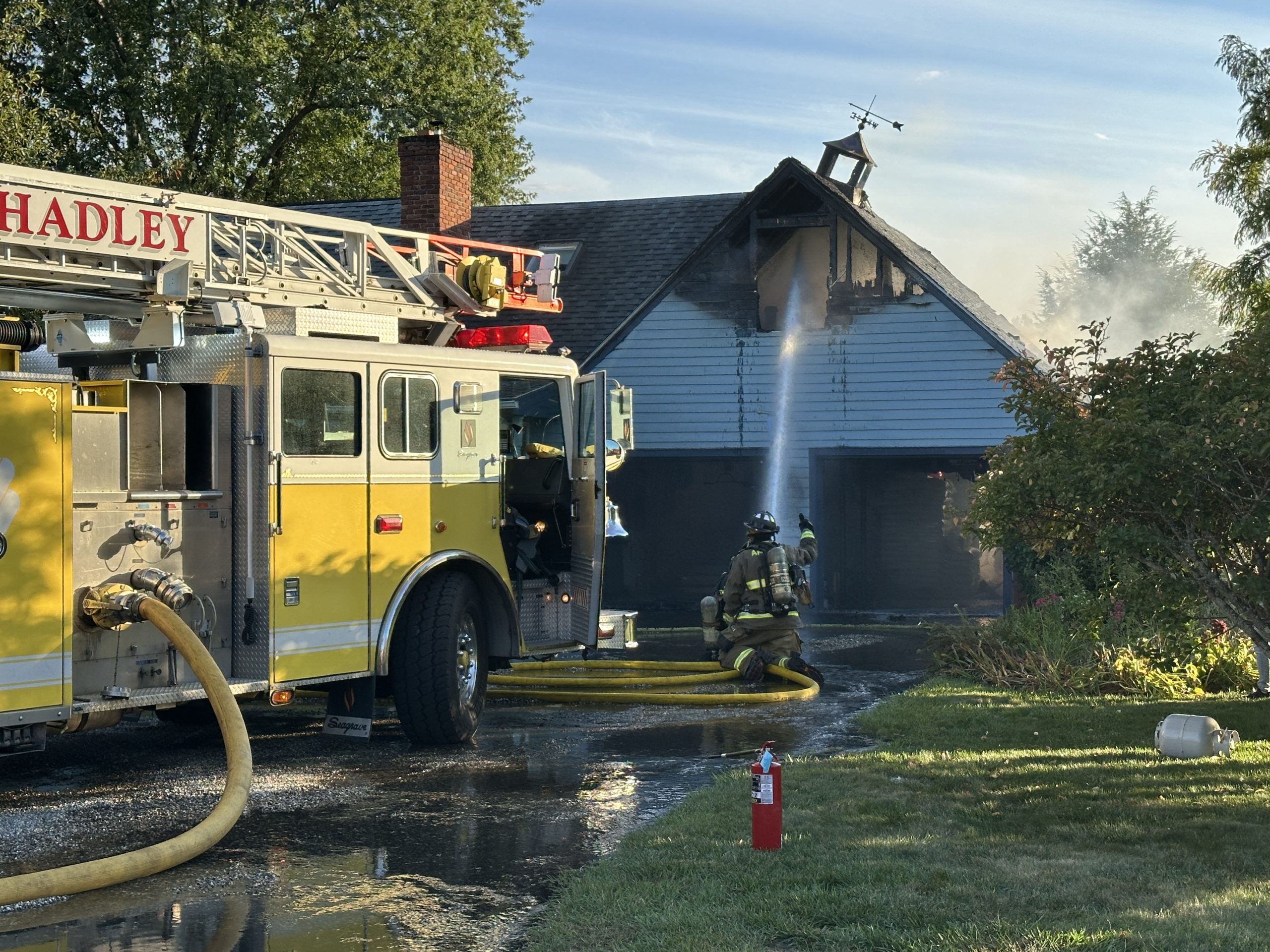 Fire at Hadley home displaces family - Amherst Bulletin