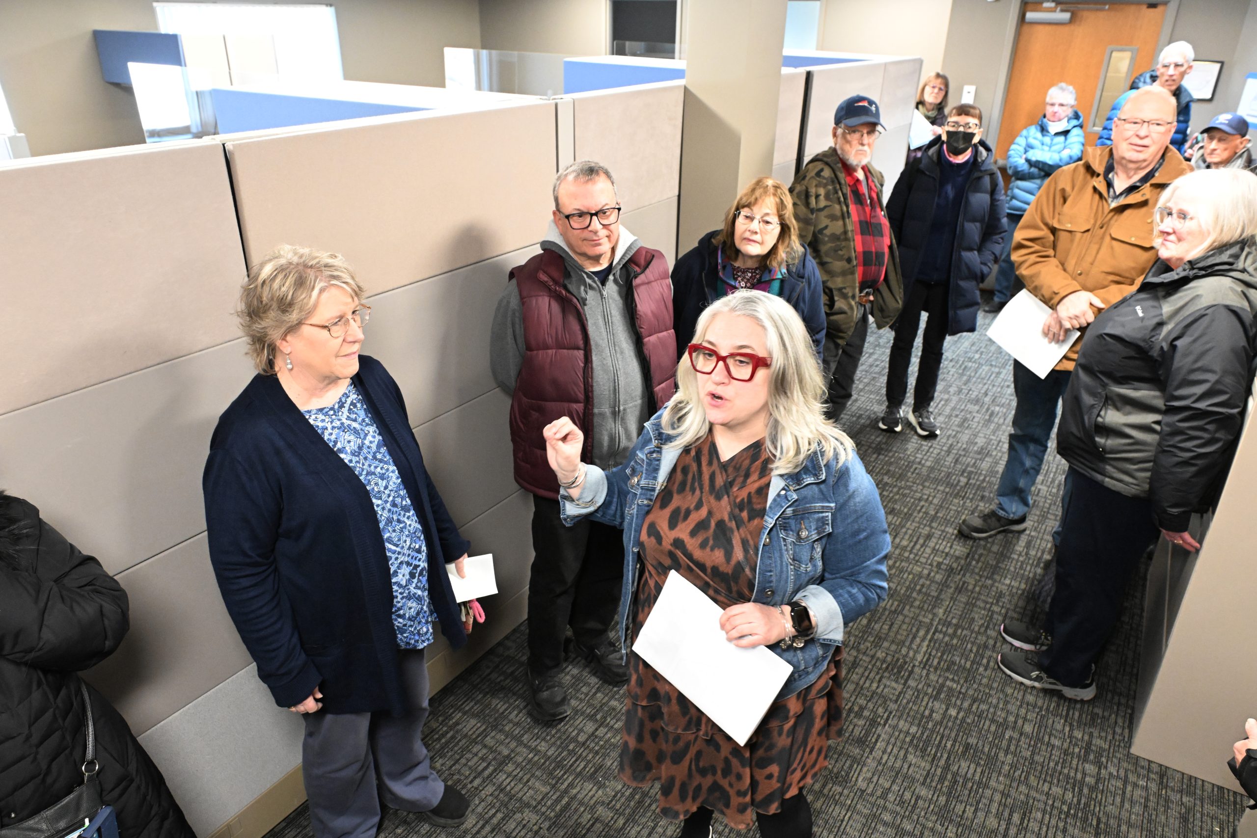 Seniors tour potential new home for the South County Senior Center ...