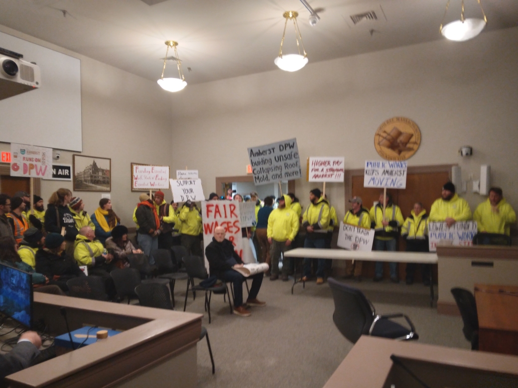 ‘It’s time the town cared about us’: Amherst DPW workers cite poor ...
